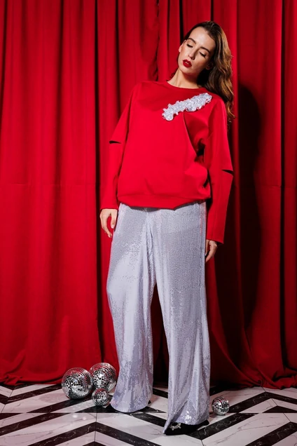 Костюм брючный 431 NikVa купить в интернет магазине Велесмода